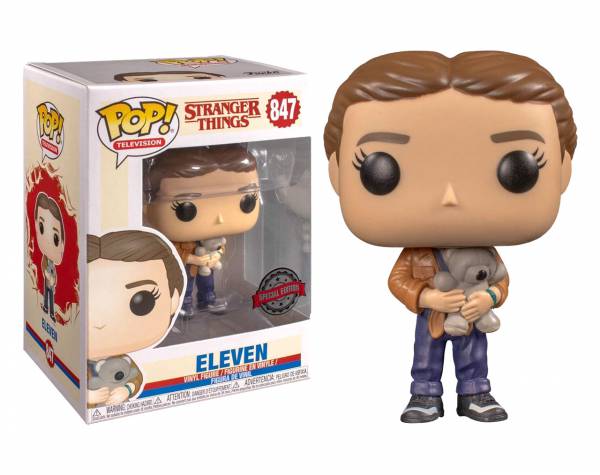 Pantiger Store: Eleven (Holding Teddy Bear) - Stranger Things Pop! Vinyl