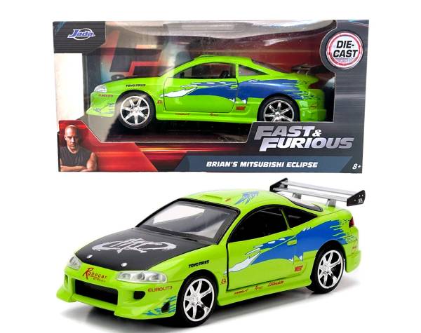 Pantiger Store: Brian's Mitsubishi Eclipse 1:32 - Fast and Furious ...