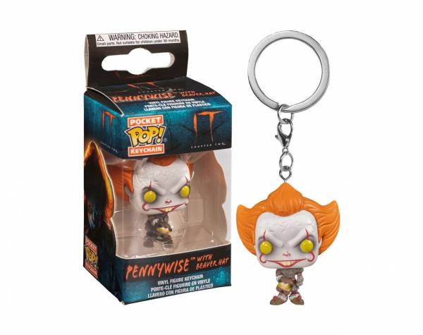 Pantiger Store: Pennywise with Beaver Hat (Llavero) Pop! Vinyl